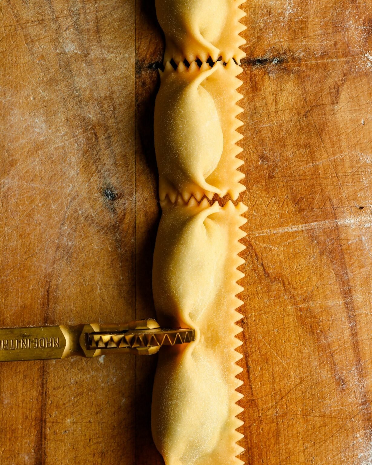Spinach and Ricotta Agnolotti in a Sage Butter - The Burnt Butter Table