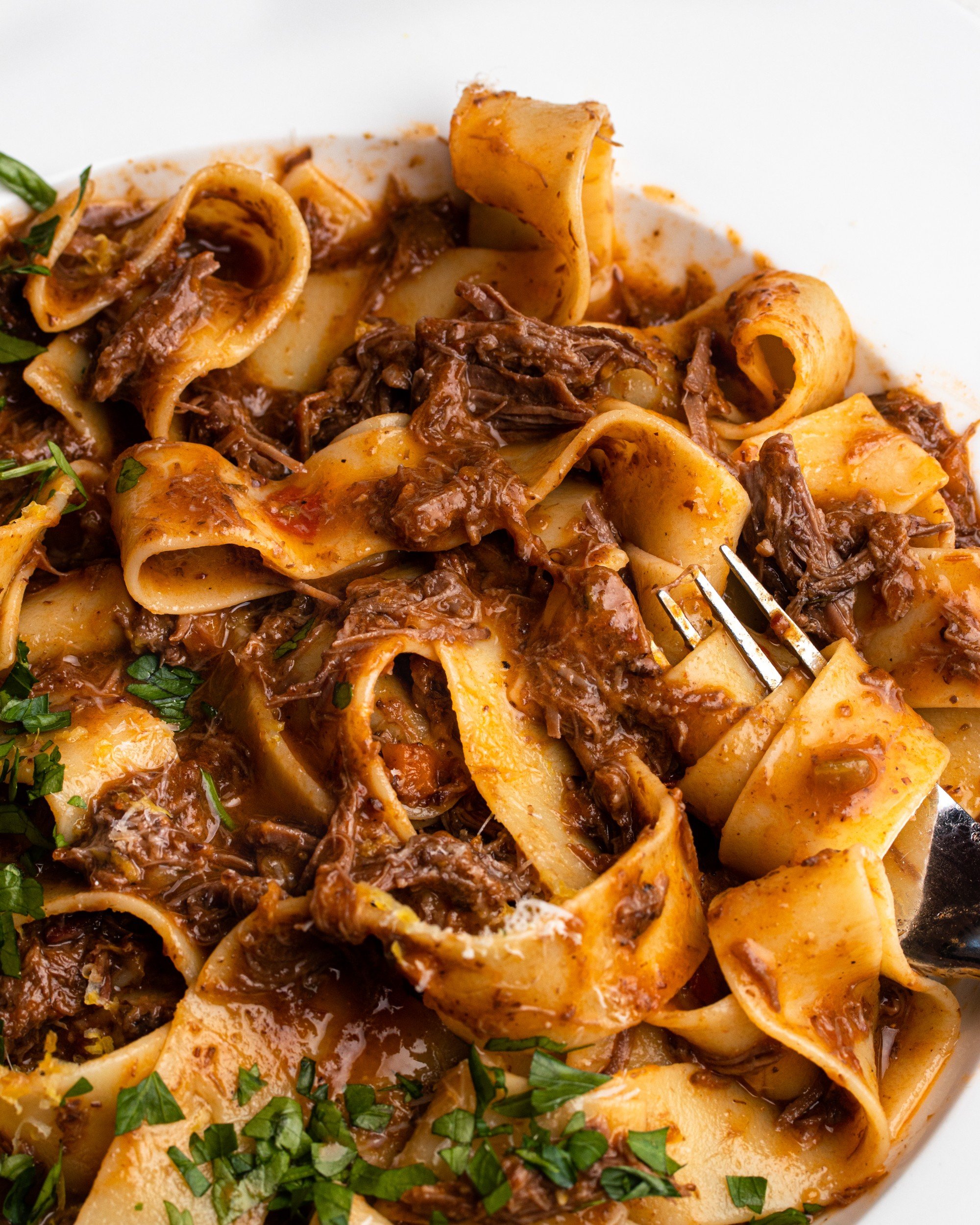 Delicious Beef cheek Ragu - The Burnt Butter Table