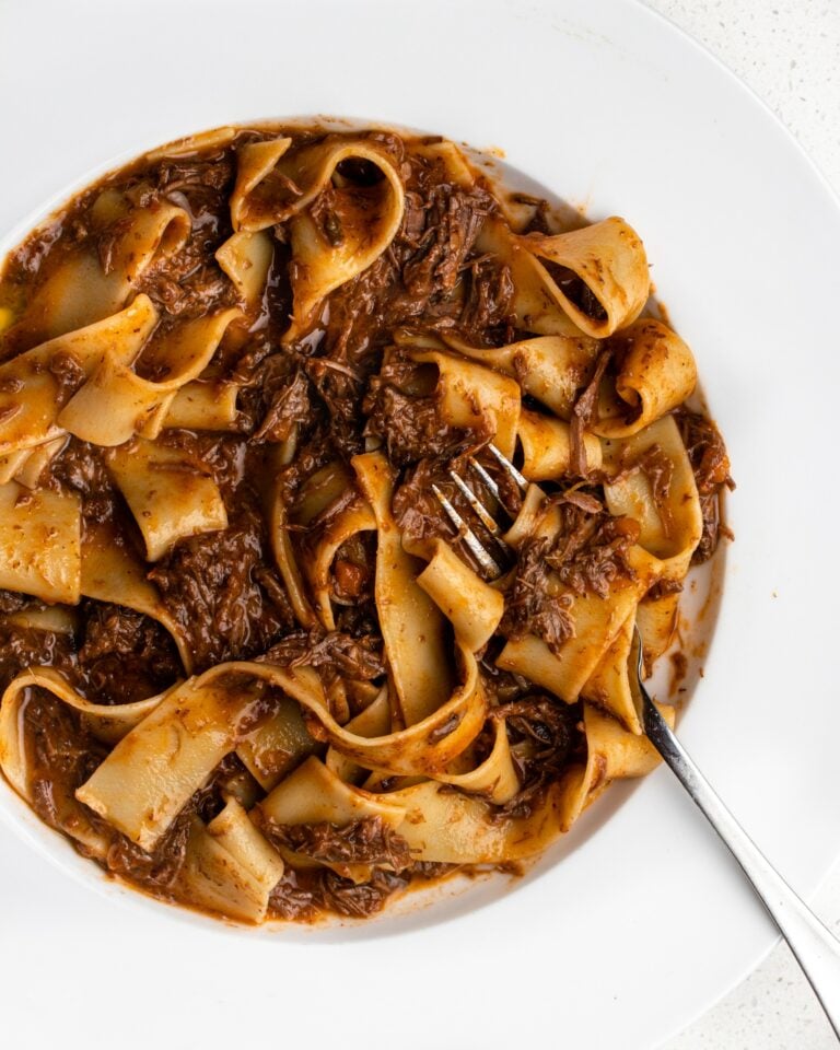 Delicious Beef cheek Ragu - The Burnt Butter Table