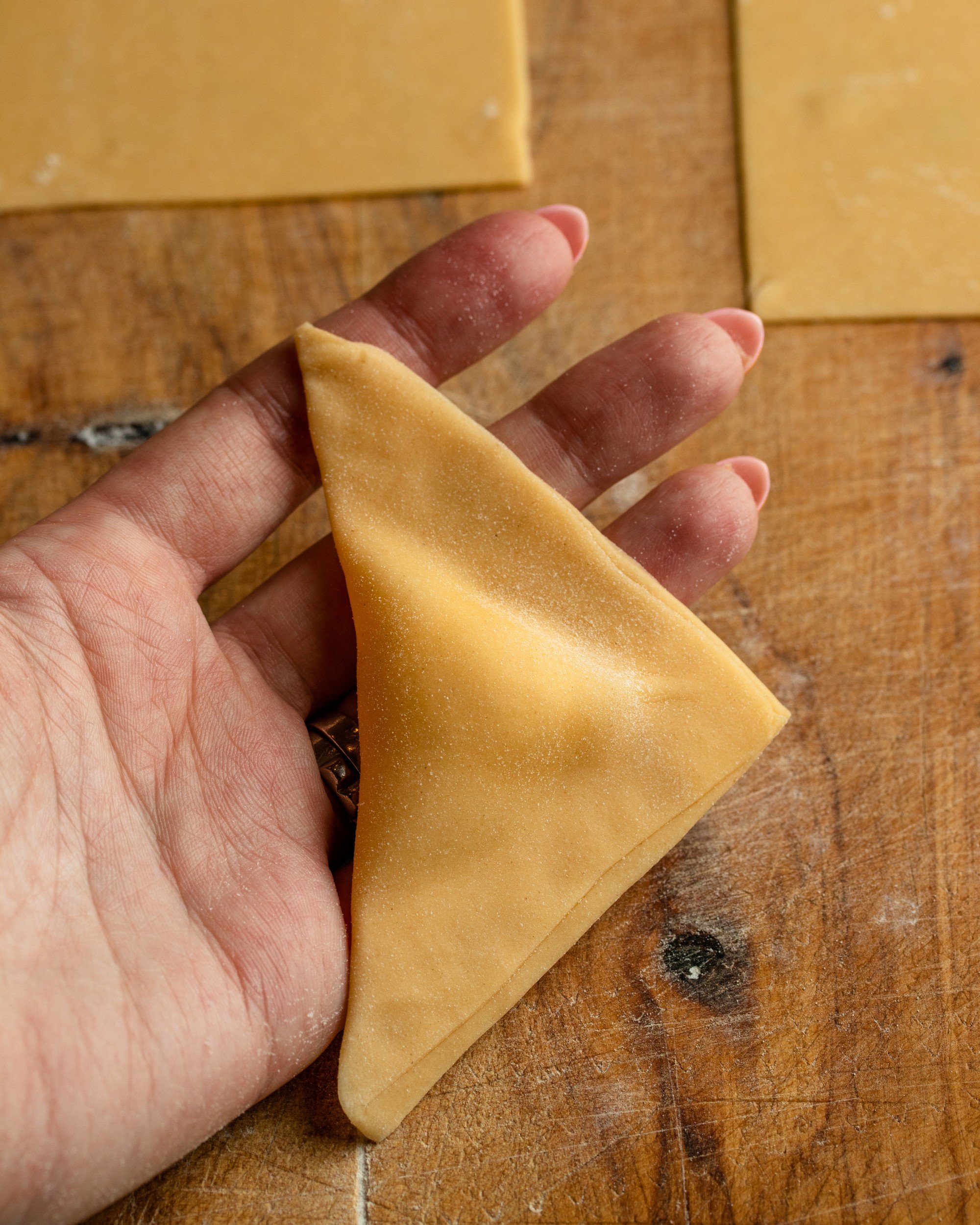 Ravioli in a white wine butter sauce - The Burnt Butter Table