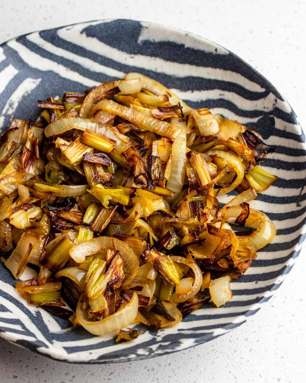 Delicious Caramelized Creamy Leek Pasta - The Burnt Butter Table