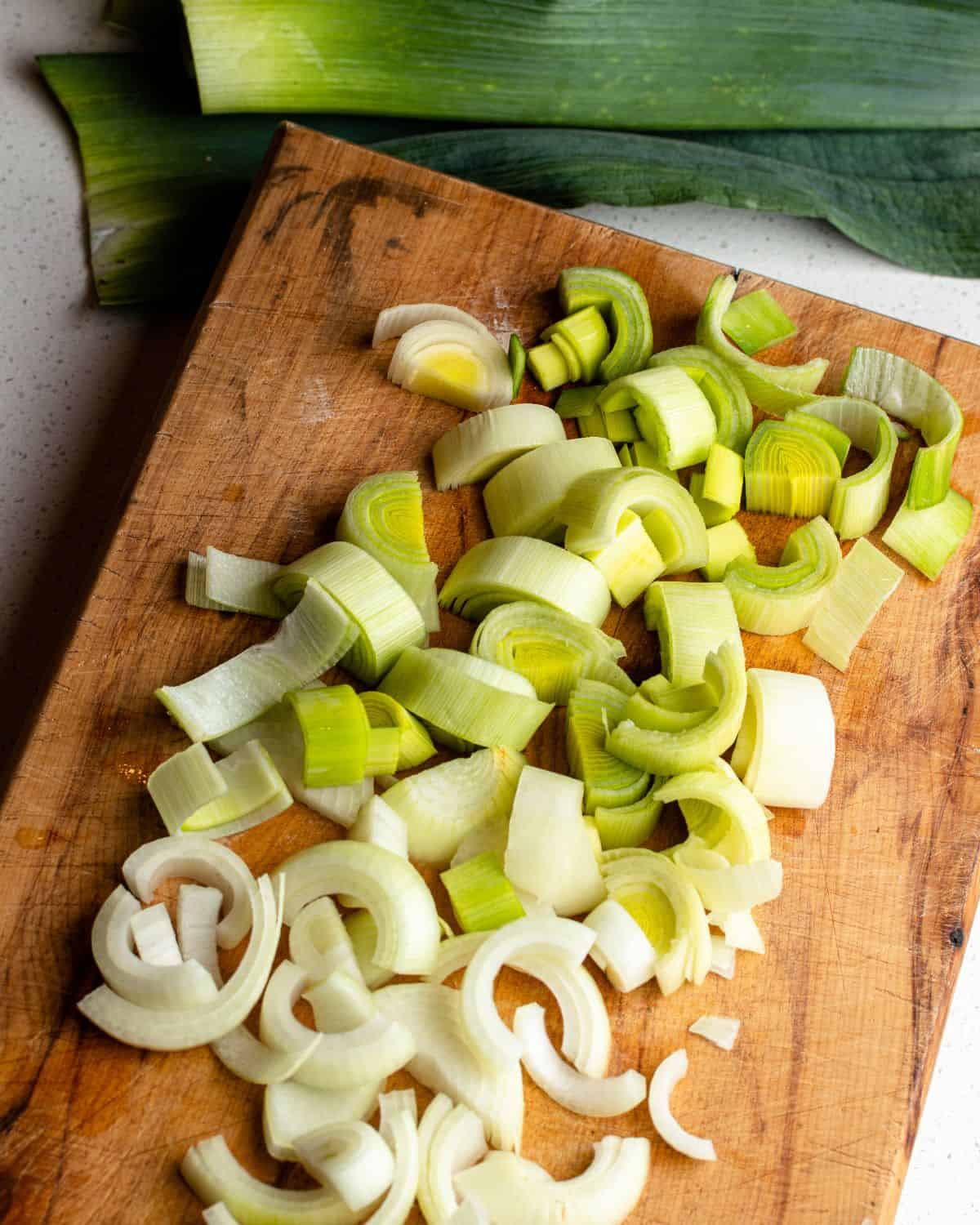Delicious Caramelized Creamy Leek Pasta - The Burnt Butter Table