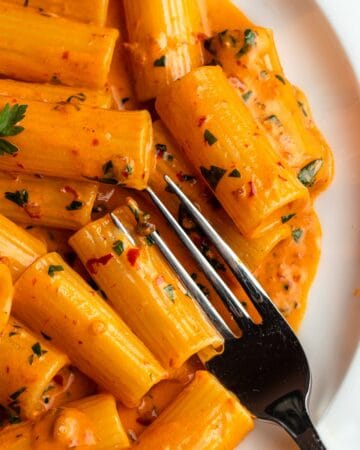 Fast and delicious creamy nduja pasta sauce - The Burnt Butter Table