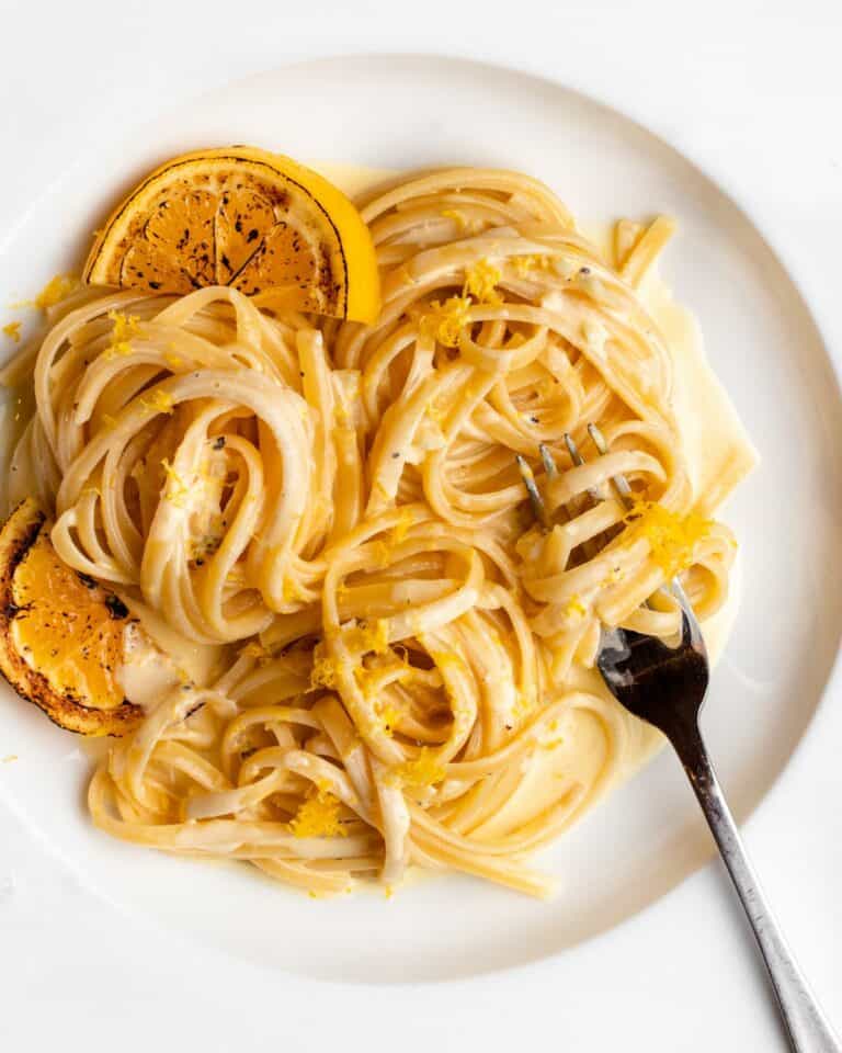 Easy Creamy Saffron Pasta Sauce - The Burnt Butter Table