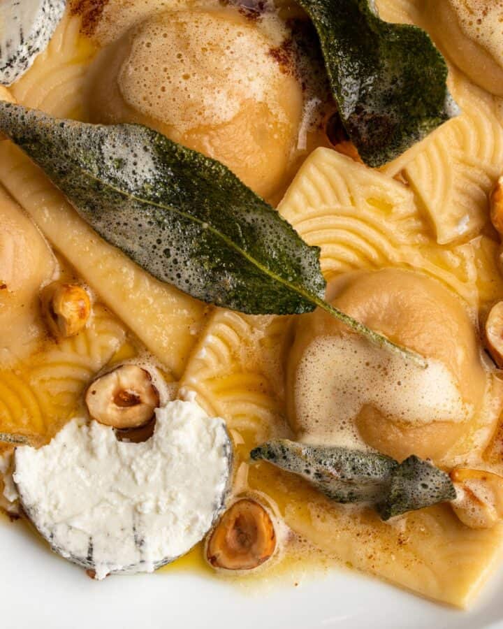 Homemade Butternut Ravioli with Brown Butter - The Burnt Butter Table