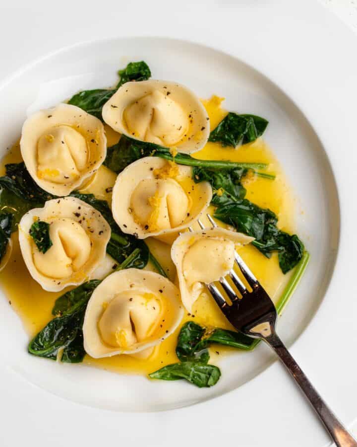 How to Make Cappelletti Pasta (easy filled shape!) - The Burnt Butter Table