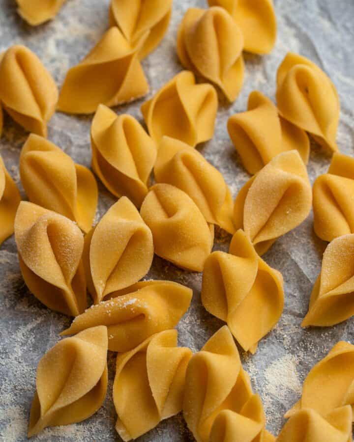 Homemade Sorpresine Pasta (little surprises) - The Burnt Butter Table