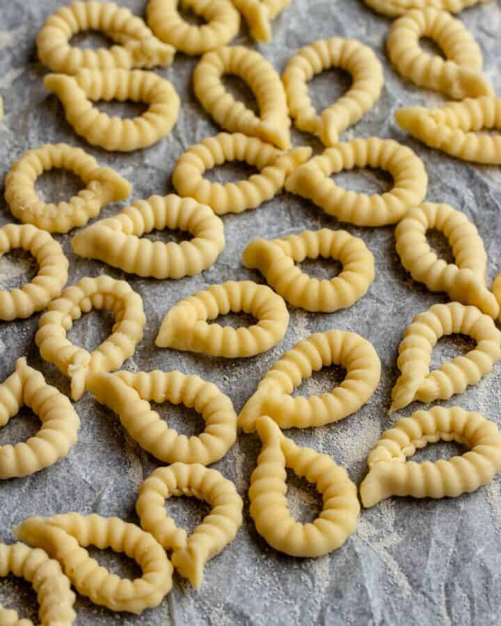Homemade Spizzulus Pasta - The Burnt Butter Table