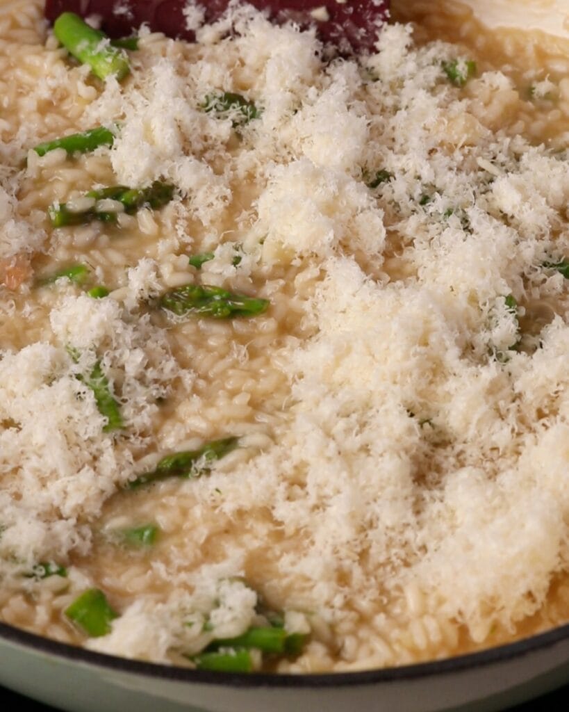 Delicious Spring Risotto with Asparagus and Peas - The Burnt Butter Table