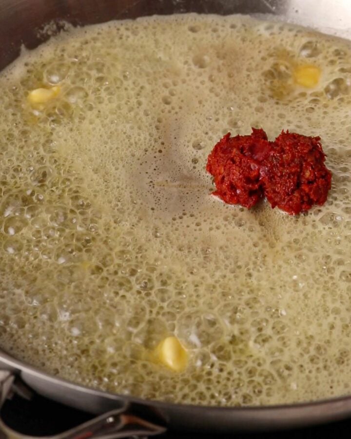 Fast and delicious creamy nduja pasta sauce - The Burnt Butter Table