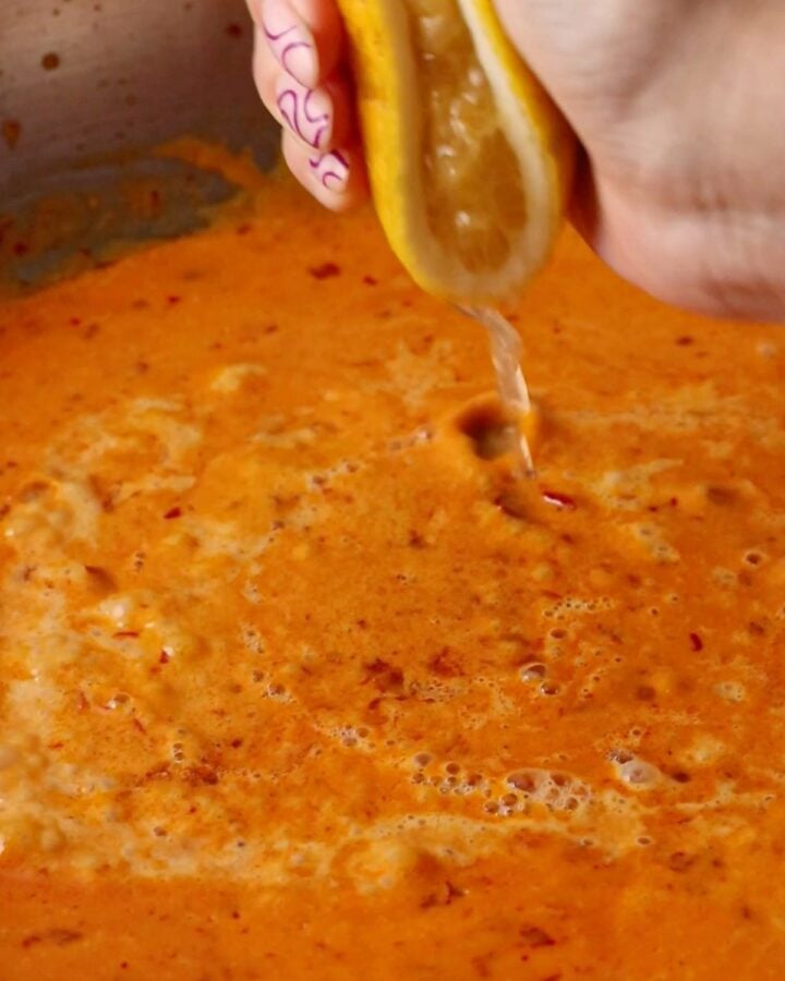 Fast and delicious creamy nduja pasta sauce - The Burnt Butter Table