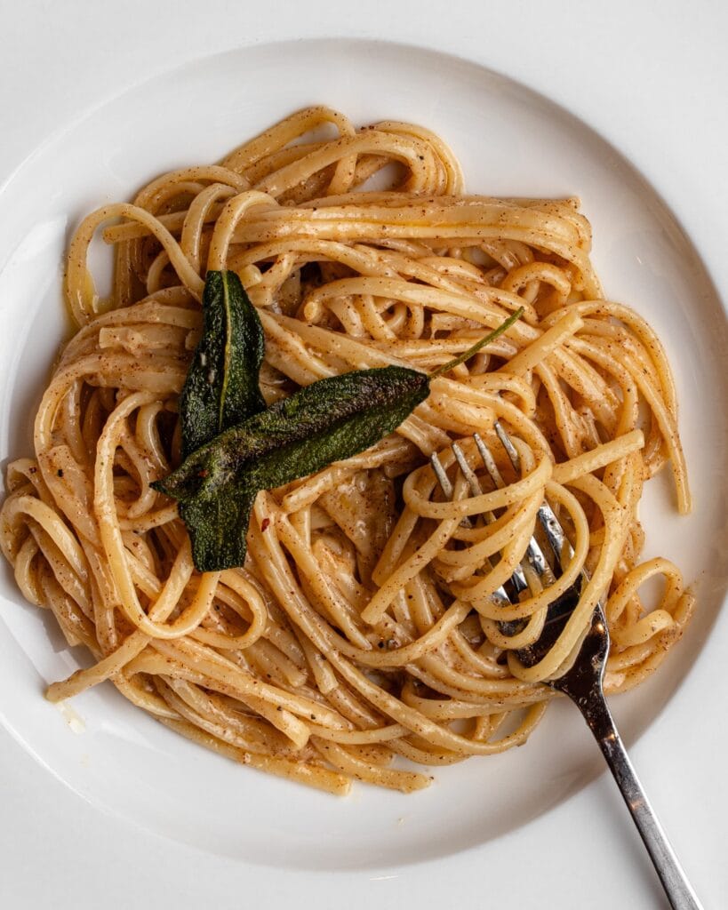 10 minute brown butter sauce for pasta - The Burnt Butter Table