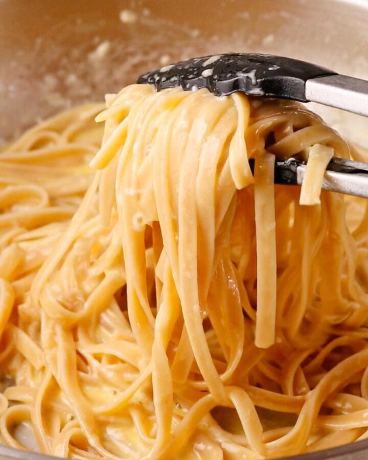 Authentic Fettuccine Alfredo (3 Ingredients, No Cream) - The Burnt ...