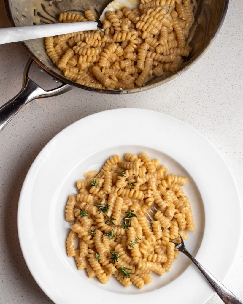 Creamy Miso Pasta - The Burnt Butter Table