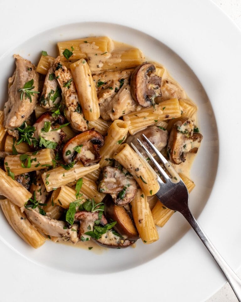 10 Minute Creamy Pesto Pasta Sauce - The Burnt Butter Table