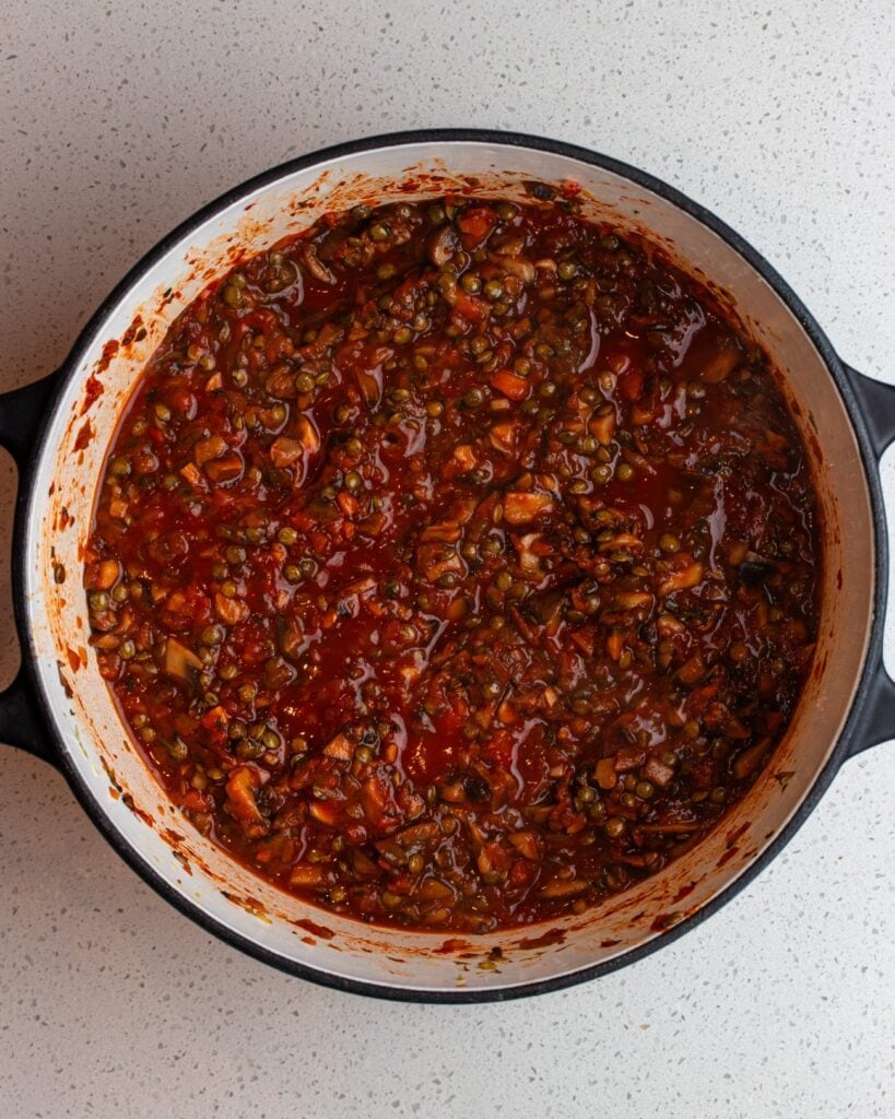 Incredible Vegetarian Bolognese (lentil and mushroom) - The Burnt ...